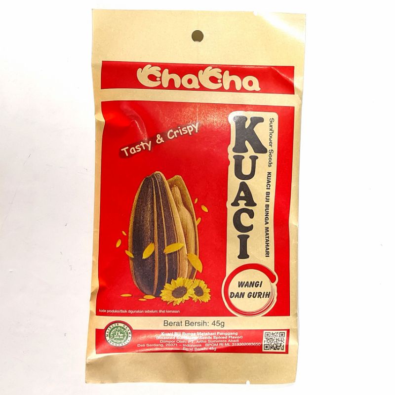 Jual CHACHA KUACI BIJI BUNGA MATAHARI 45G | Shopee Indonesia
