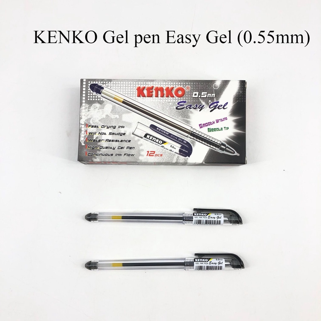 Jual KENKO Gel Pen Easy Gel (0.55mm) | Shopee Indonesia