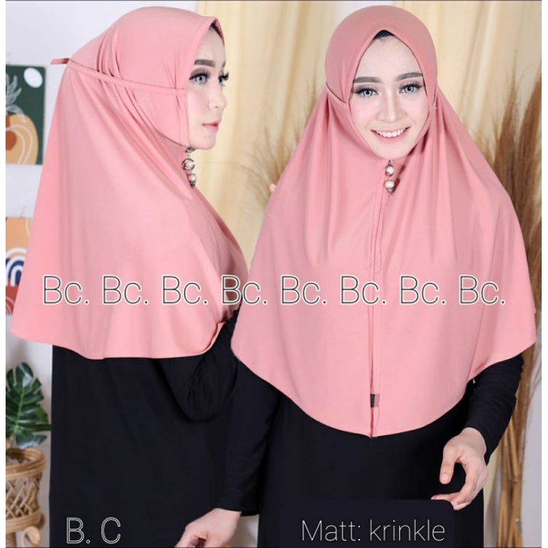 Jual HIJAB BERGO MARYAM NON PED TALI CRINGKEL AIRFLOW | Shopee Indonesia