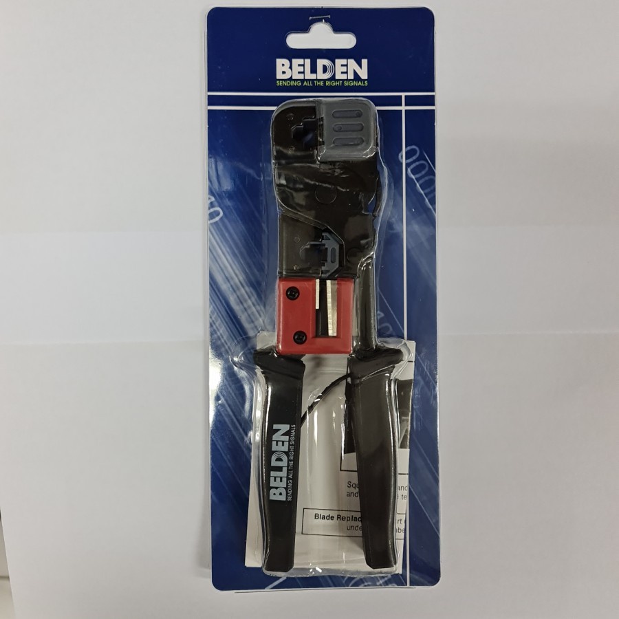 Jual BELDEN Crimping Tool RJ45 AP100007 Deluxe Modular Plug Tool ...