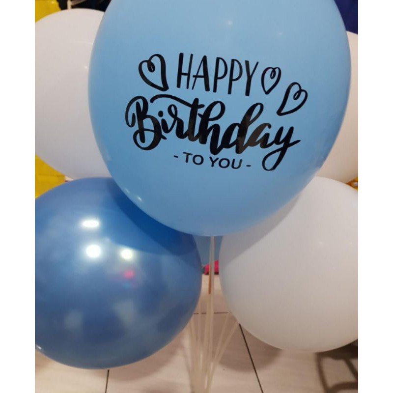 Jual Stiker Balon pvc / Sticker Happy Birthday Cutting Custom | Shopee ...
