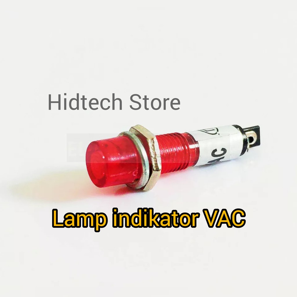 Jual LAMPU INDIKATOR PILOT LAMP AC (MERAH) D10MM | Shopee Indonesia