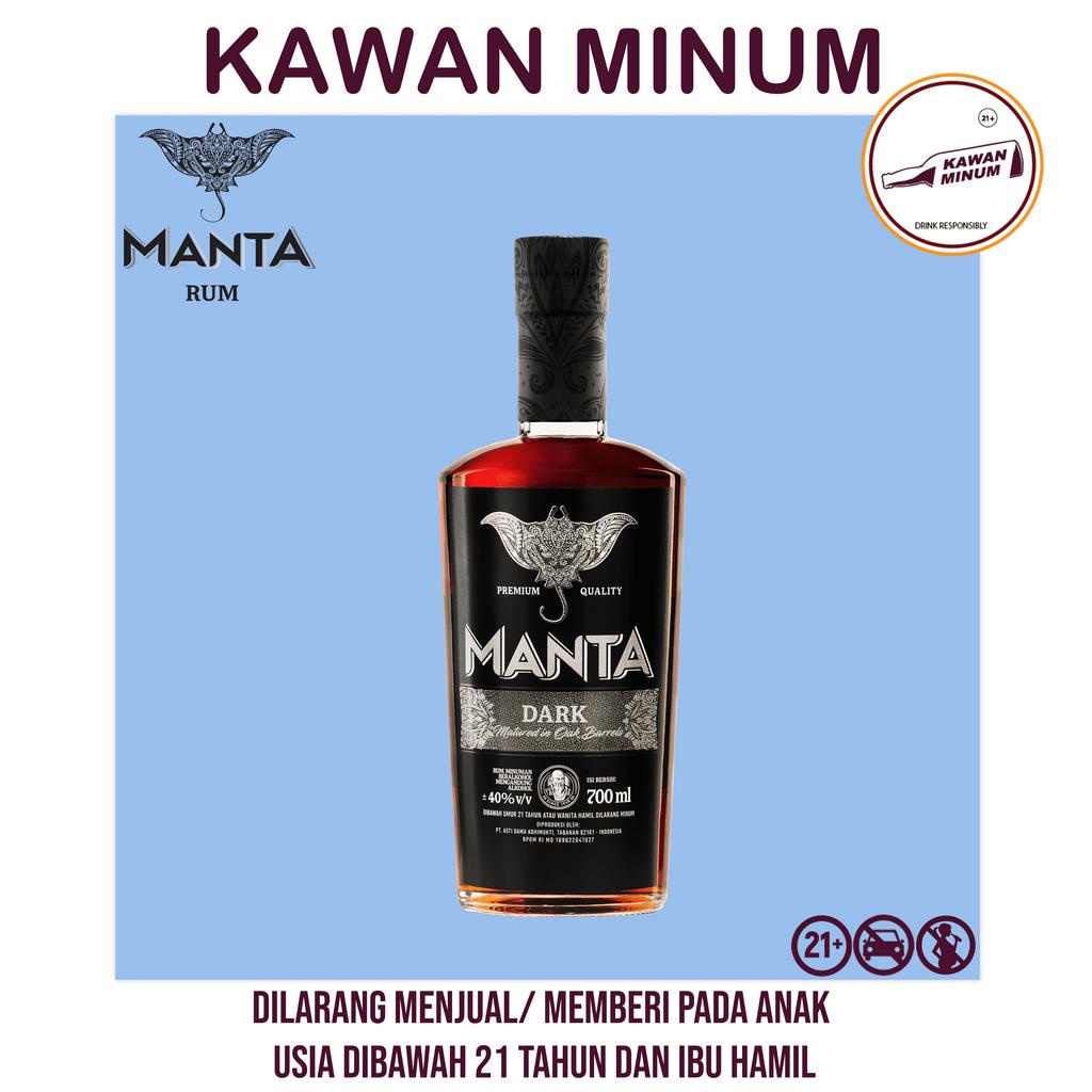 Jual MANTA Dark Rum Minuman | Shopee Indonesia