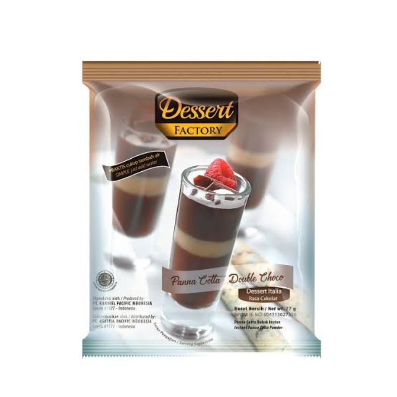 Jual Dessert Factory Panna cotta 80gr Coklat | Shopee Indonesia