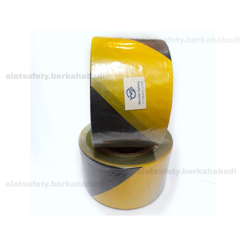 Jual Barricade / Police Line Hitam Kuning 3x300m/ Pembatas / Bariccade ...