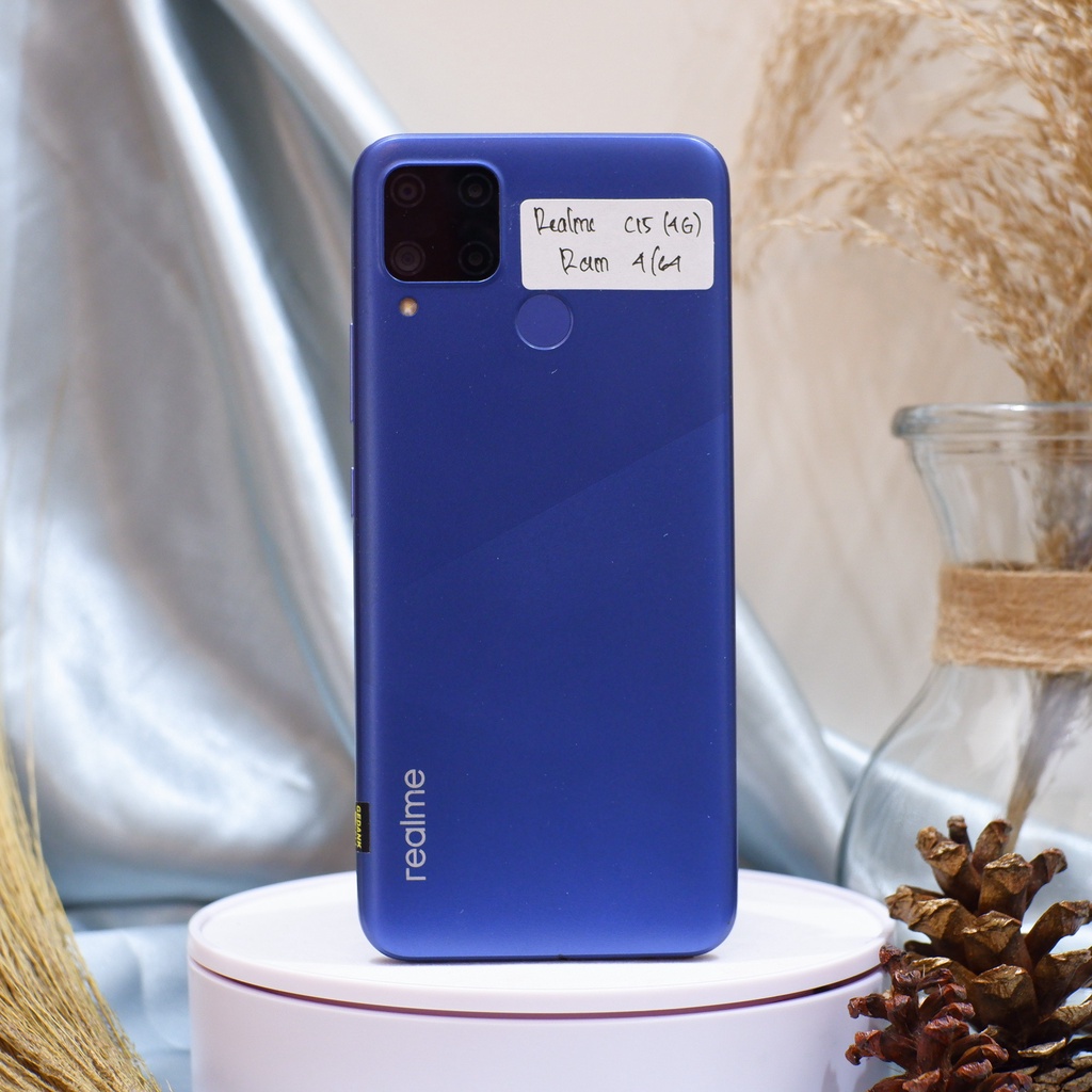 Jual Realme C15 Fullset - Hp Bekas Second | Shopee Indonesia
