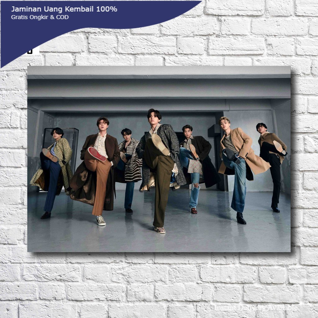 Jual Poster BTS Esquire Cover Magazine A3+ BTS442 | Shopee Indonesia