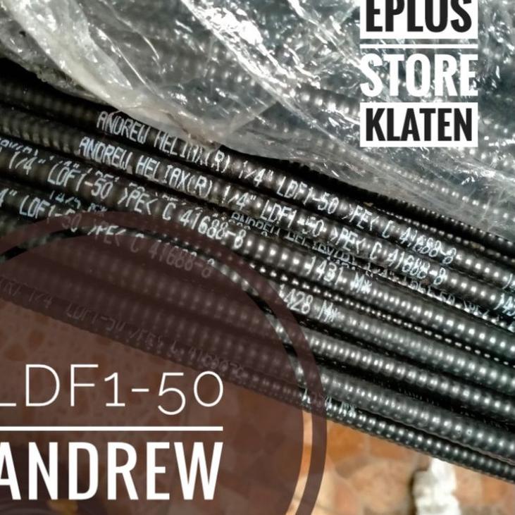 Jual Paket Hebat Coaxial Cable LDF1-50 ANDREW kabel feeder heliax 1/4 ...