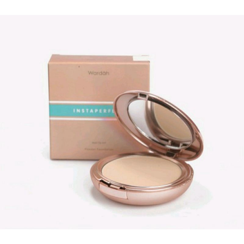 Jual Wardah Instaperfect Matte Fit Powder Foundation | Shopee Indonesia