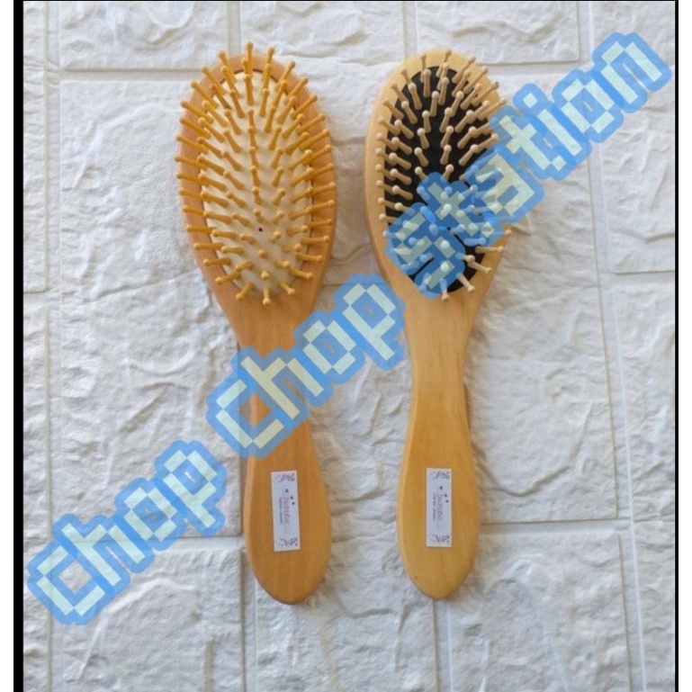 Jual Sisir Kayu Premium hitam dan putih | Shopee Indonesia