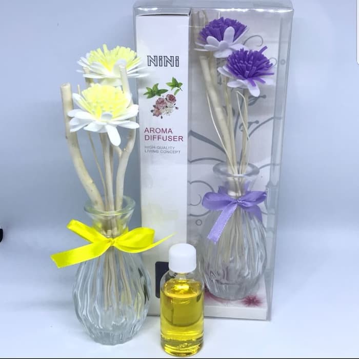 Jual Pengharum Ruangan Aromaterapi Reed Diffuser Essensial Oil Murah ...