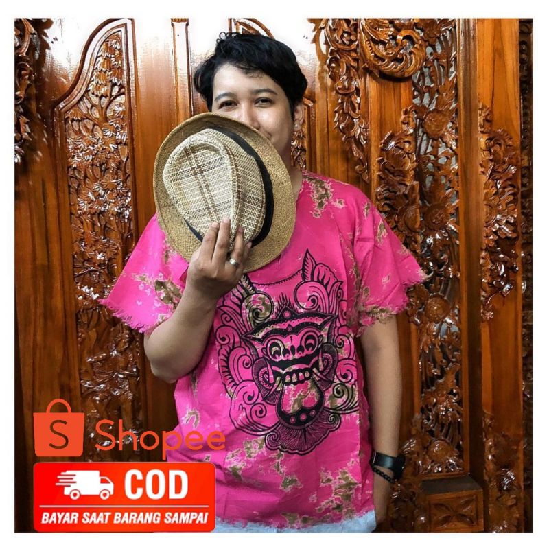 Jual BAJU BALI BARONG KAOS POLOS KAOS BARONG BALI Oleh Oleh Bali Pria ...