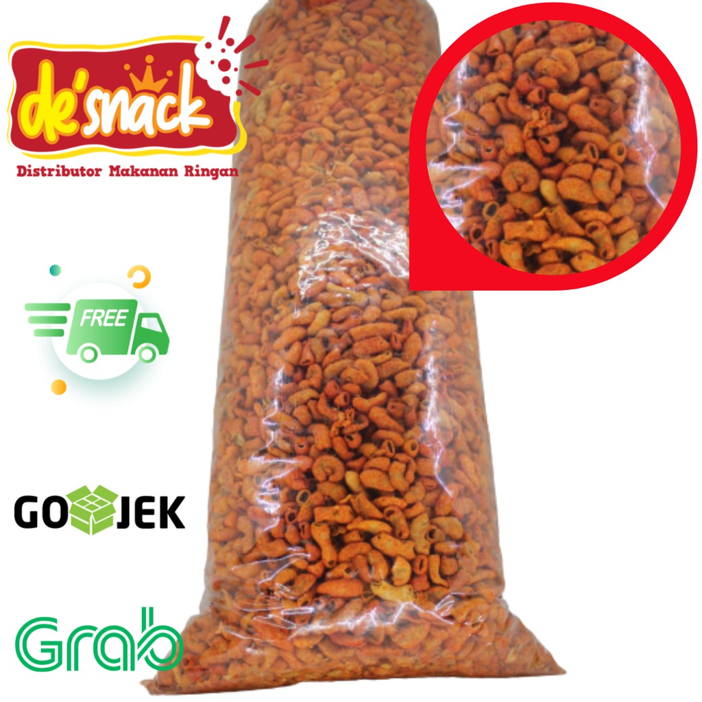 Jual DISTRIBUTOR/GROSIR/SNACK/CEMILAN/MAKARONI NGEMBANG PEDAS MEREK DB ...