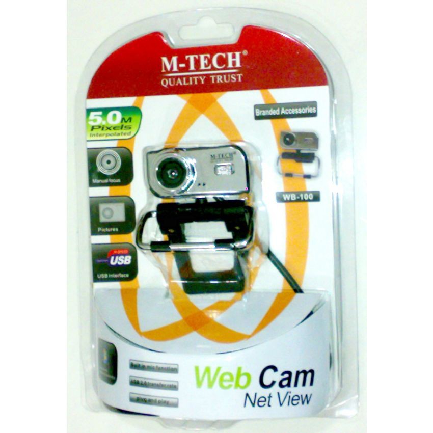 Jual Web Cam M-Tech WB-100 | Shopee Indonesia