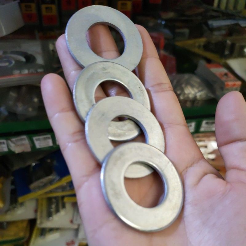 Jual ring plat M18 Galvanis Tebal Kualitas Bagus / ring plat M18 besi ...