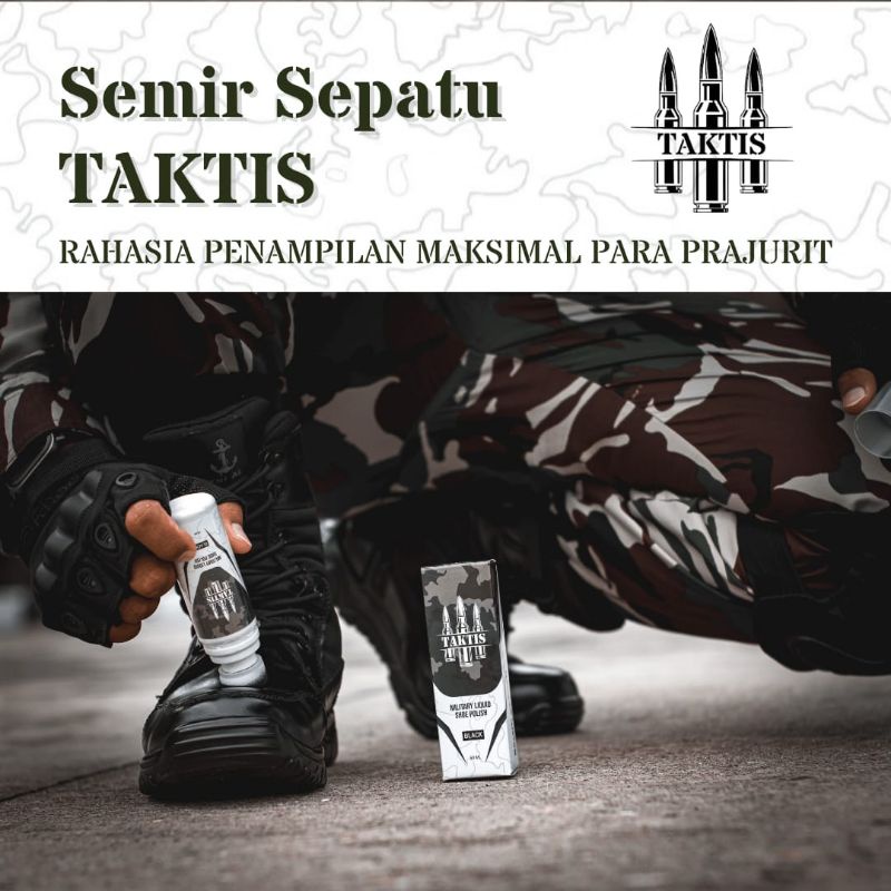 Jual Taktis Semir Sepatu Cair Liquid Shoe Polish Protect Instant Shine ...