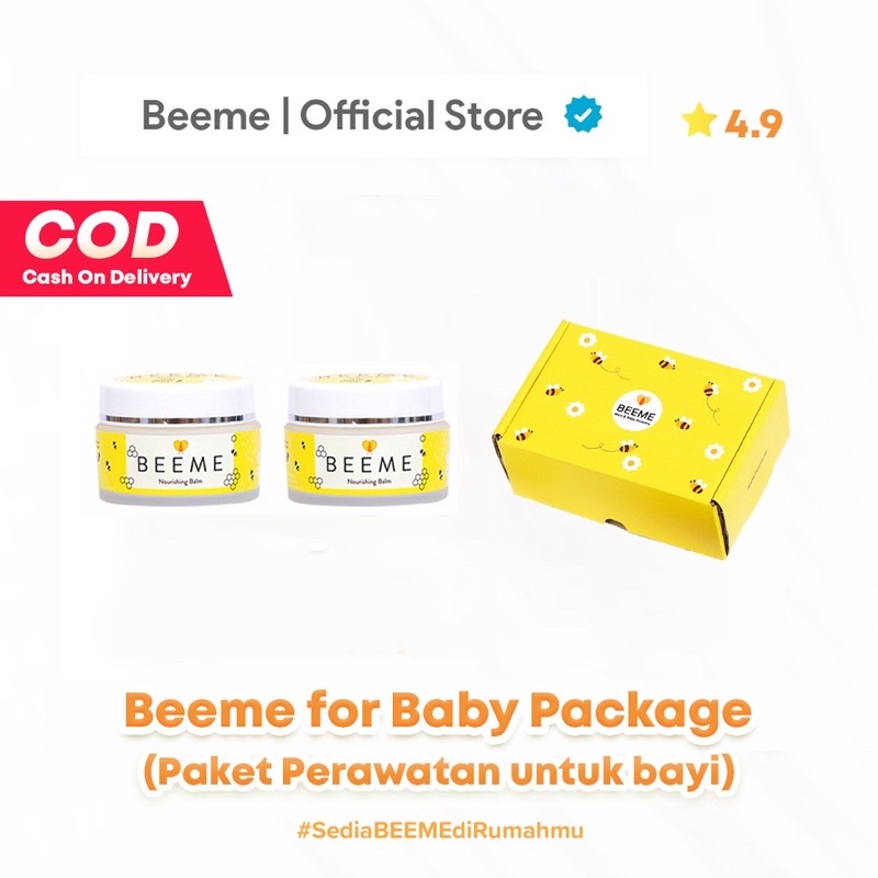 Jual Beeme Nourishing Balm | SKINCARE IBU DAN ANAK (BEEME KUNING ...