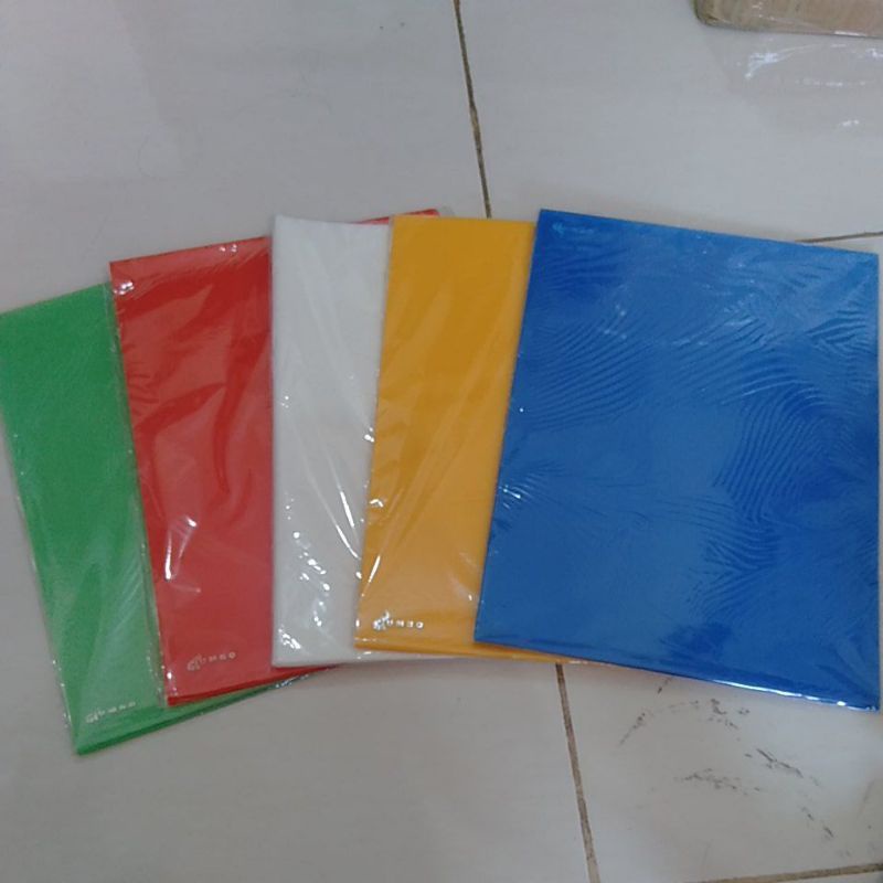 Jual (ECER) map L ukuran A4 / map plastik transparan stofmap stopmap ...