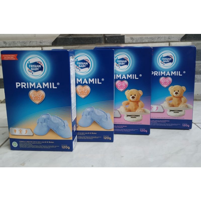 Jual PRIMAMIL 0-6 DAN 6-12 BULAN 120GR EXP 2025 | Shopee Indonesia