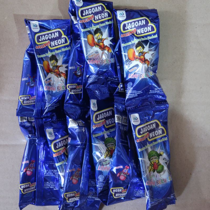 Jual Permen Lollypop Jagoan Neon | Shopee Indonesia
