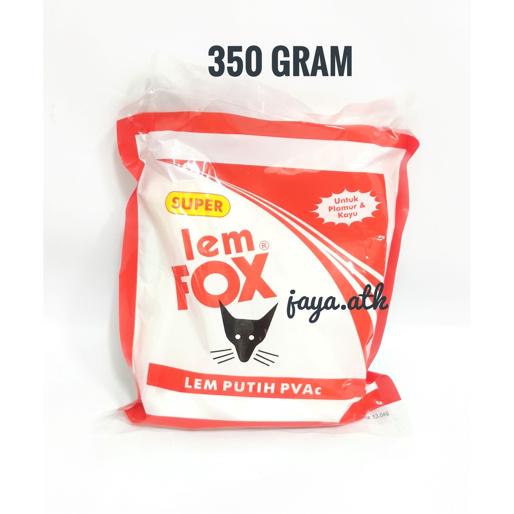 Jual LEM FOX PUTIH LEM SUPER SERBAGUNA LEM KAYU PLAMIR LEM PUTIH PVAC ...