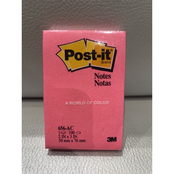 Jual 3m post-it 656 color poppy | Shopee Indonesia
