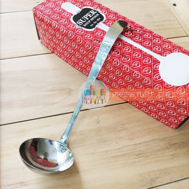 Jual SENDOK SAYUR 904 / Super Stainless Steel Soup Spoon / Centong Sop ...