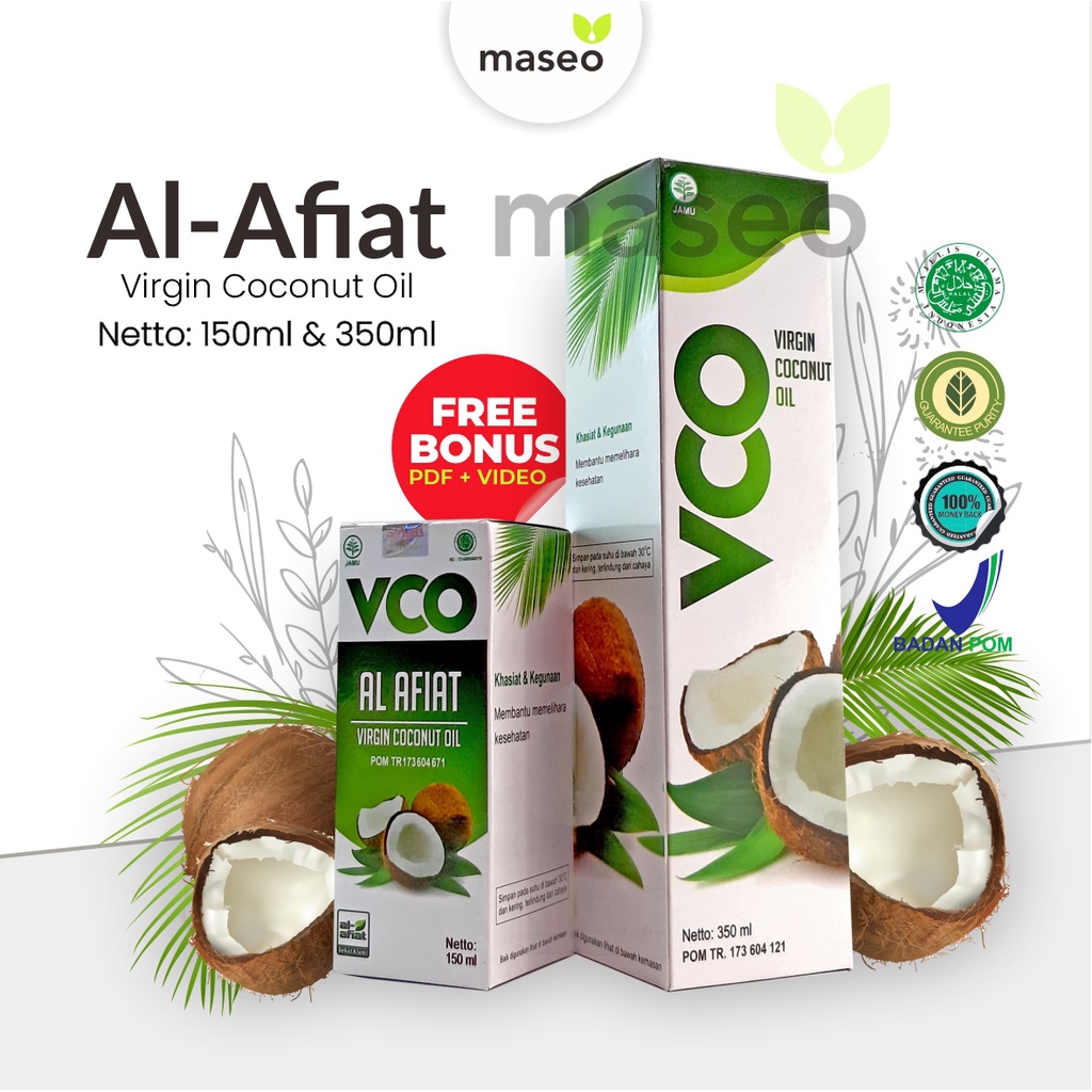 Jual VCO Virgin Coconut Oil Minyak Kelapa / Pencernaan, Anti Oksidan ...