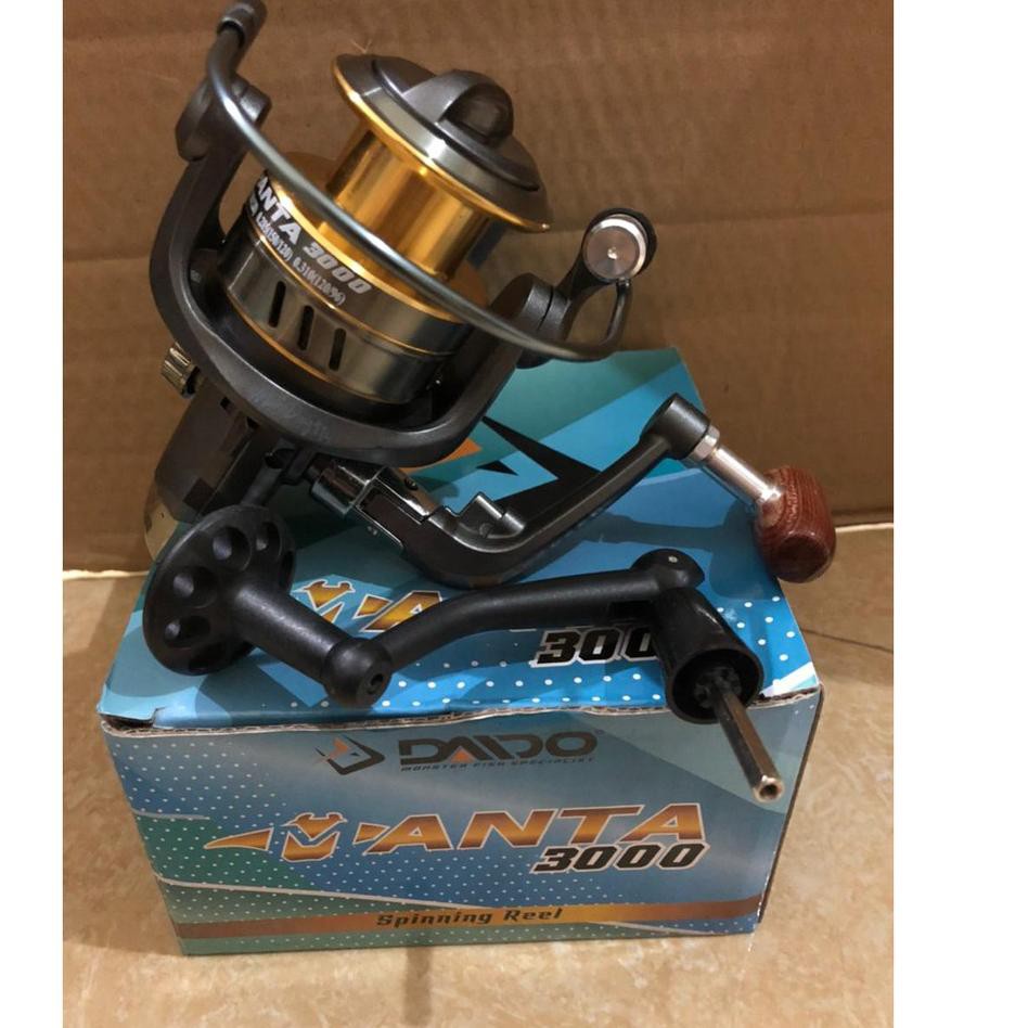 Jual Fishing Reel Daido Manta Aluminium Spool 1 Handle M66G | Shopee ...
