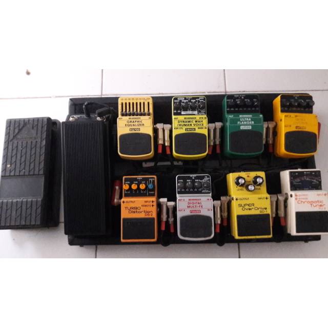 Jual Efek Effect Stompbox Pedal Pedalboard set 2nd #behringer #boss | Shopee Indonesia