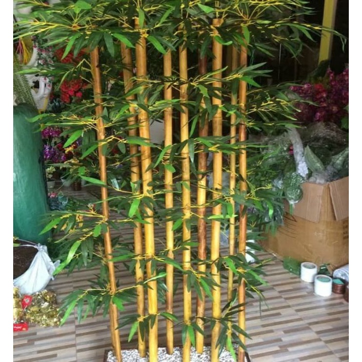 Jual Batang Bambu Artificial 100cm/pohon plastik | Shopee Indonesia