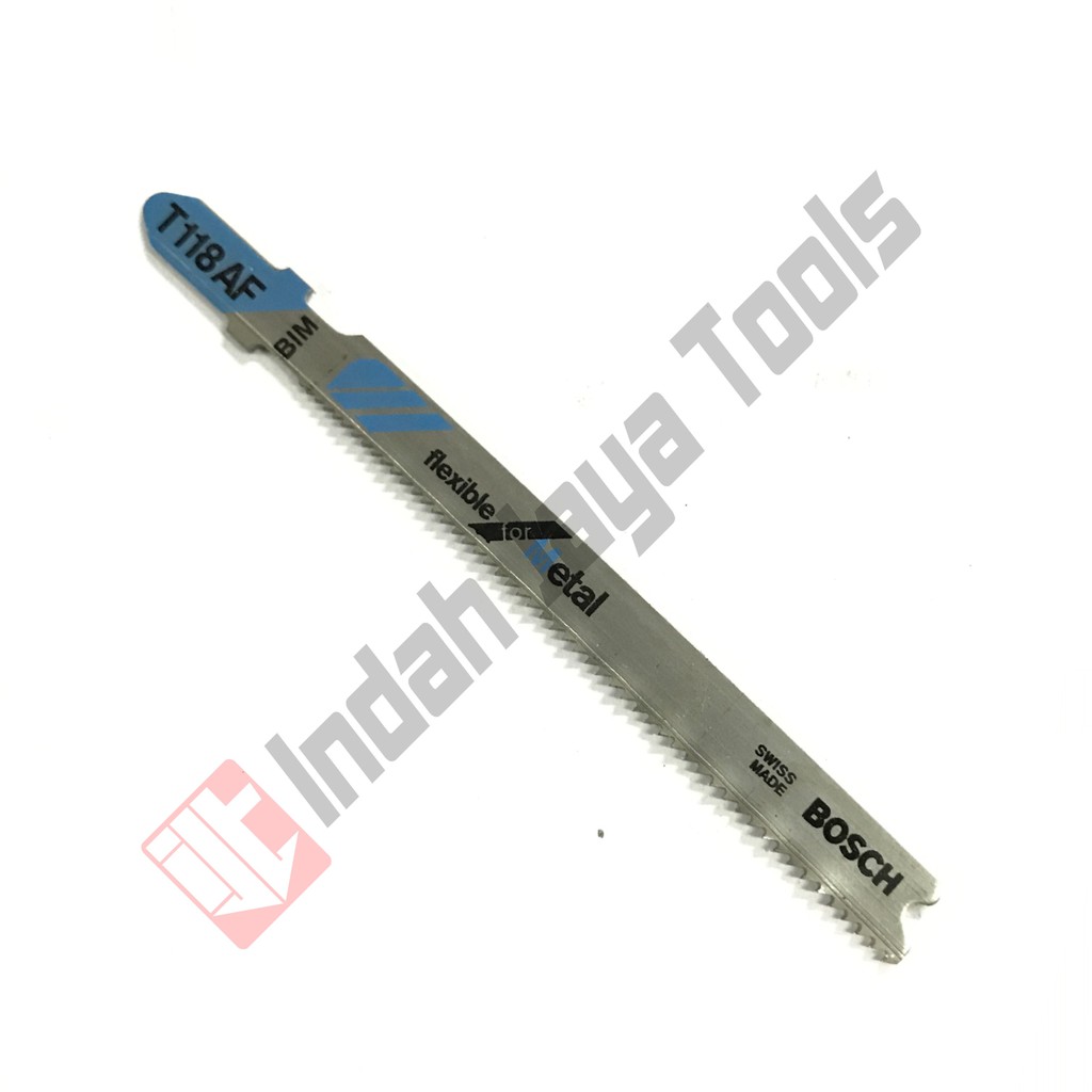 Jual BOSCH T118AF Mata JIgsaw - Jigsaw Blade Besi Flexible for Metal ...