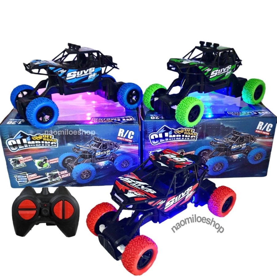 Jual Mobil Remote Kontrol Rc Super High Speed Climbing Car mainan mobil JEEP OFFROAD | Shopee ...