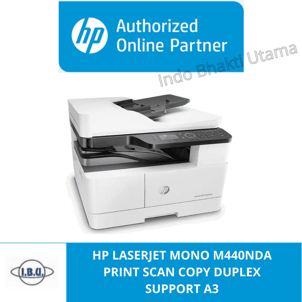 Jual HP LASERJET MONO M440NDA PRINT SCAN COPY DUPLEX SUPPORT A3 8AF48A ...