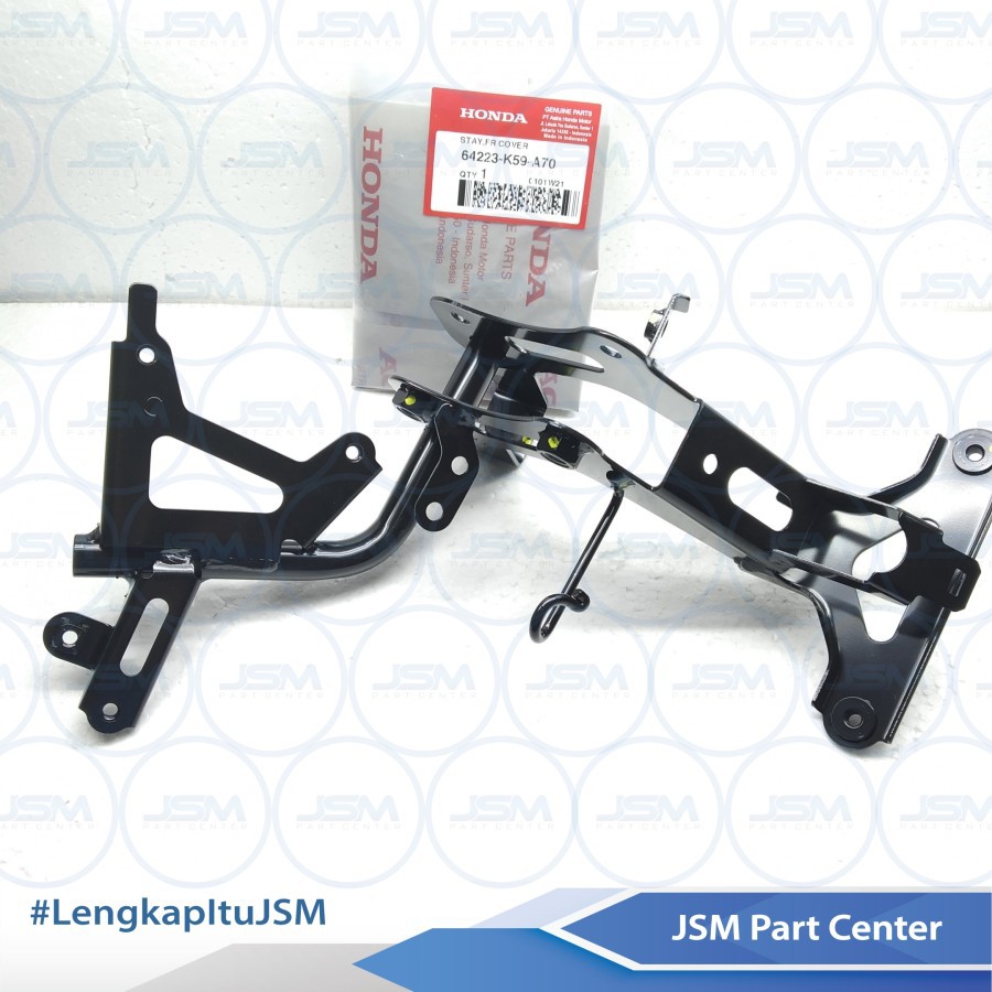 Jual BESI DUDUKAN PANEL DEPAN VARIO150 2018 64223-K59-A70 ORIGINAL ...