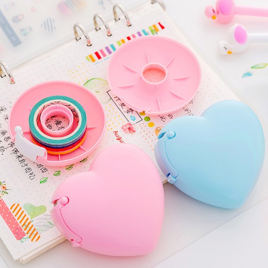 Jual Tempat Solatip Tempat Selotip Mini Heart Tape Case 819-467 ...