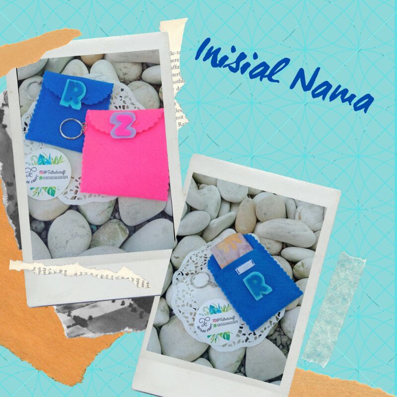 Jual Amplop Flanel Inisial nama | Shopee Indonesia