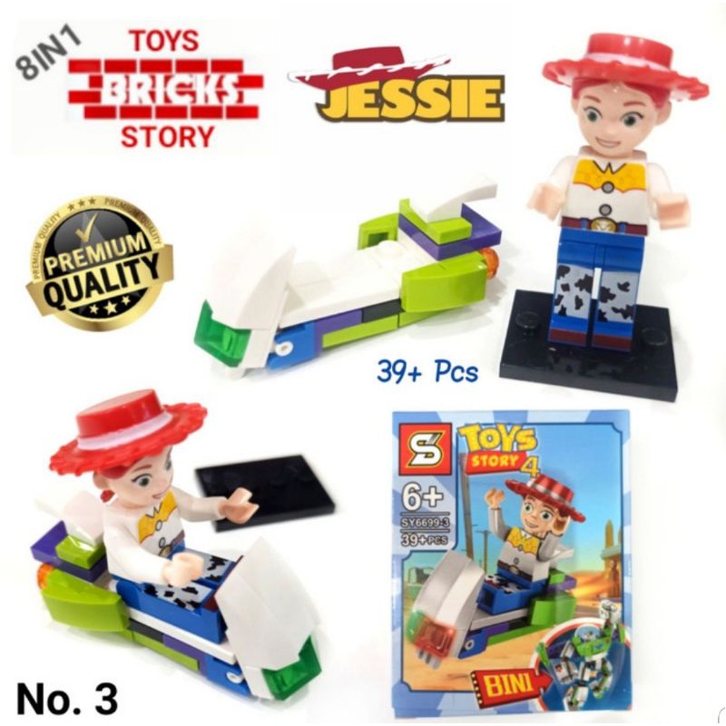 Jual MAINAN LEGO BRICK TOYY STORY JESSIE KOLEKSI LEGO ANAK BAGUS MURAH ...