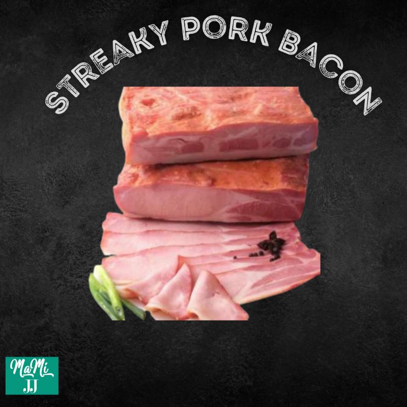 Jual Pork Streaky Bacon/Samcan Bacon/Babi Bali(Grab/Gojek/Next Day ...