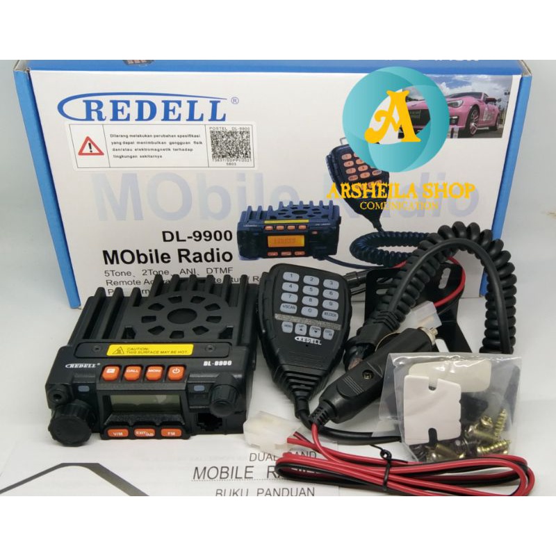 Jual Radio RIG mini REDEL DL 9900 dual band 25 watt | Shopee Indonesia
