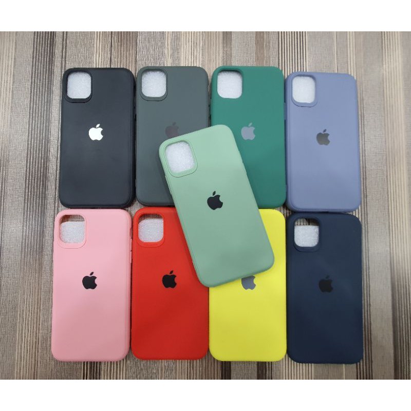 Jual Softcase Silikon Case Macaron Logo Model Ori Candy Babycase iPhone ...