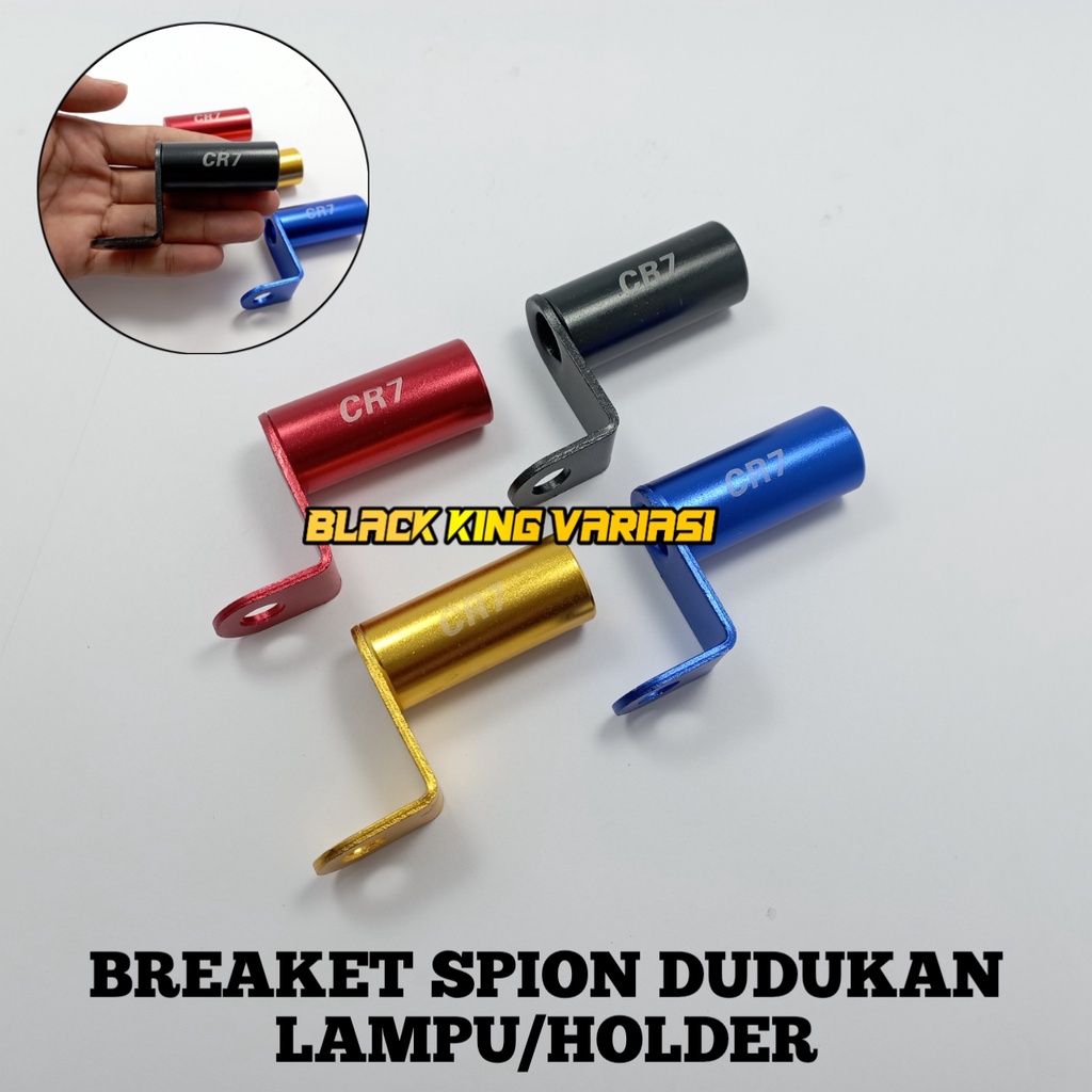 Jual Breket Spion Dudukan Lampu Tembak Pasang di Spion Motor untuk ...