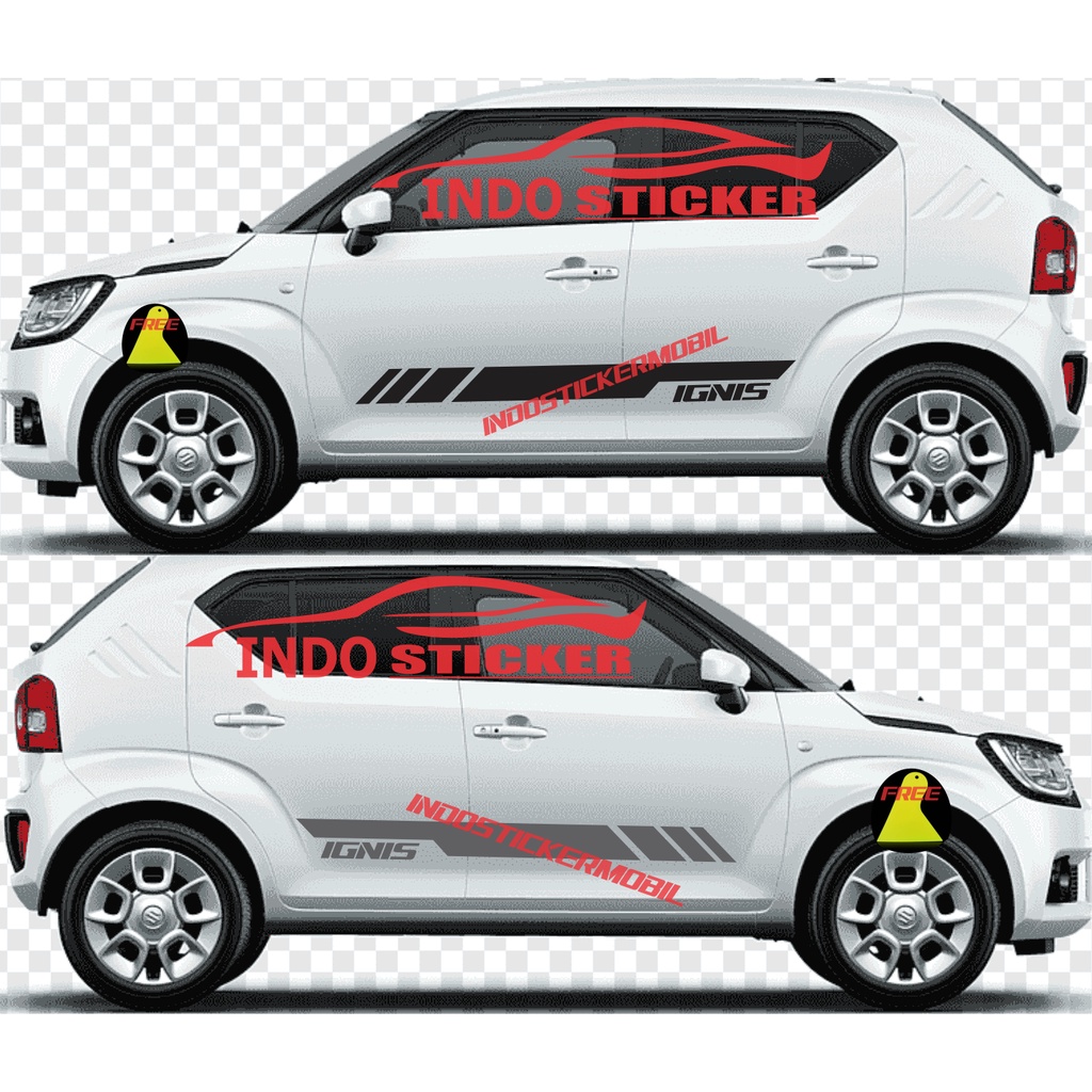 Jual Sticker stiker mobil ignis cutting sticker list mobil suzuki ignis ...