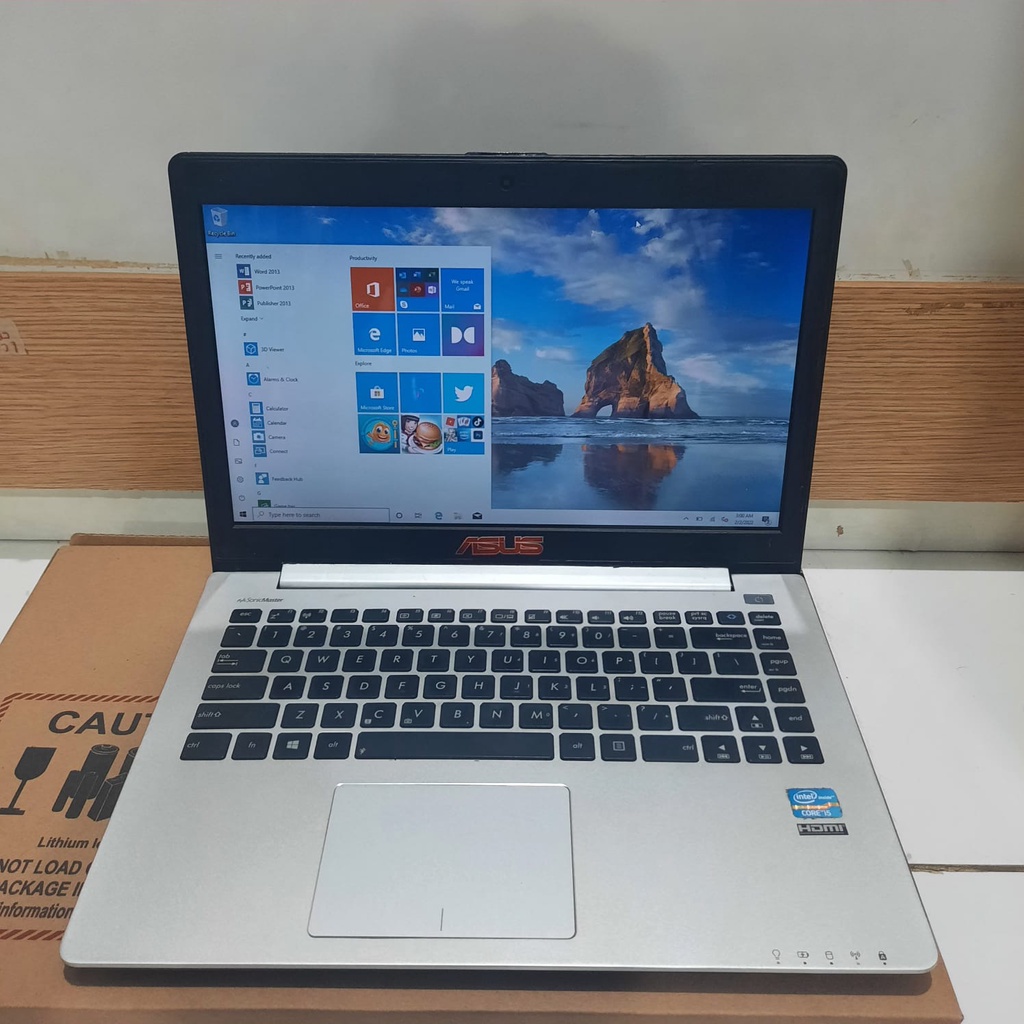 Jual Laptop Asus S400CA, Core i5-3317U, Ram 6Gb, Hdd 500Gb, Hd Graphics ...