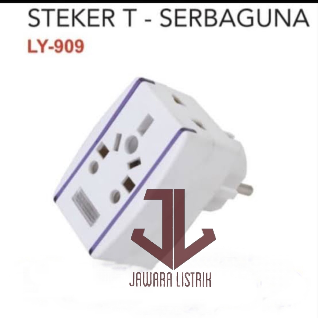 Jual STEKER T SERBAGUNA MULTIGUNA LOYAL LY 909 SNI DENGAN SIKRING ...