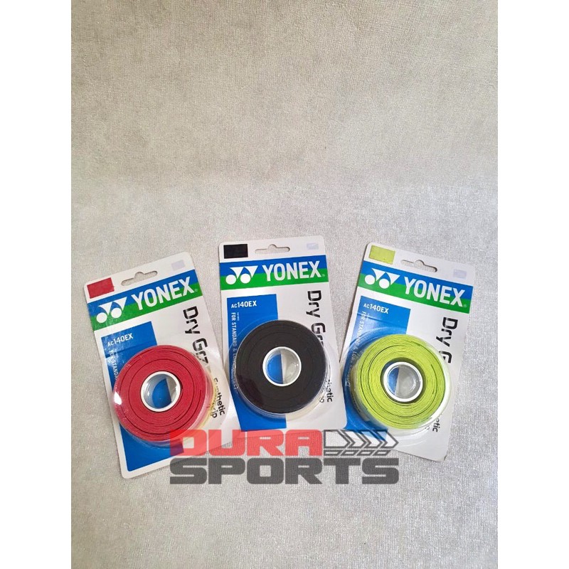 Jual Yonex Dry Grap AC140 / AC140EX isi 3 - Grip Raket Badminton Tennis ...