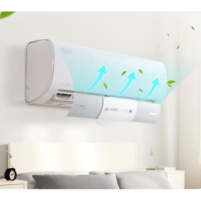 Jual PROMO!!!! Reflektor AC / Talang AC / Penahan Angin AC - Biru Muda ...