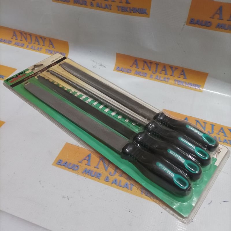 Jual Wipro Files Set 4 PCs (kikir besar) | Shopee Indonesia