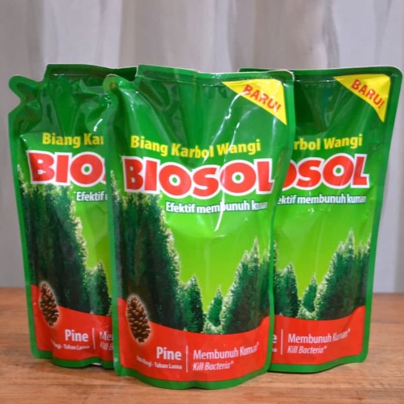 Jual BIOSOL | Biosol Karbol Wangi Pouch 400 ML pembersih lantai ...