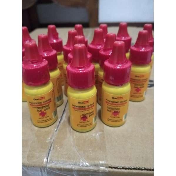 Jual Betadine povidone iodine onemed 15 ml dan 30 ml | Shopee Indonesia